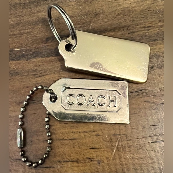 Coach | Accessories | Coach Gold And Silver Tags See Pictures For ...